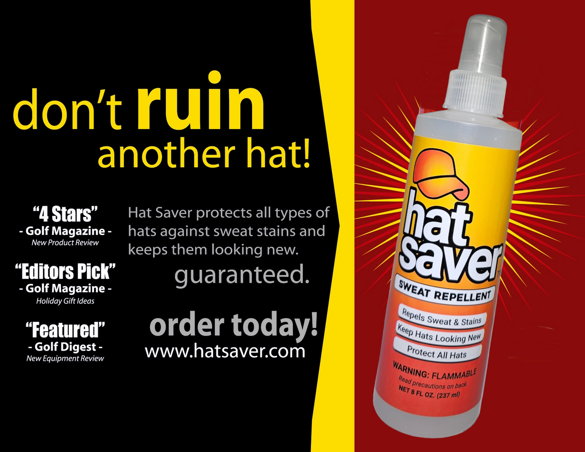 Hat Saver - Stain and Sweat Repellent Spray for all Types of Hats ...