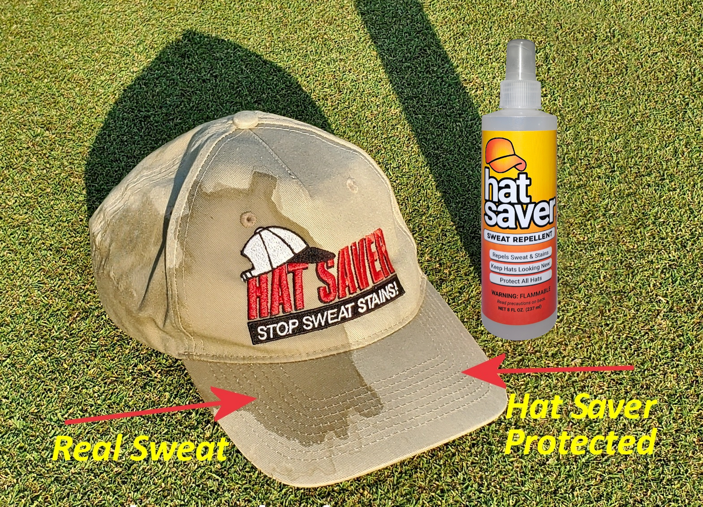 Hat Saver - Stain and Sweat Repellent Spray for all Types of Hats ...